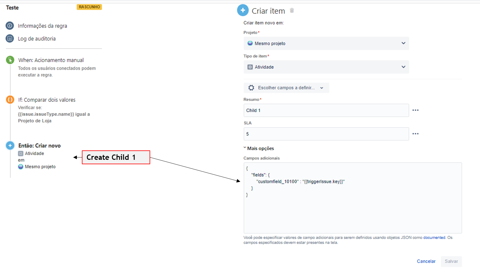 Listing all Child Issues of a Parent Linked Issue