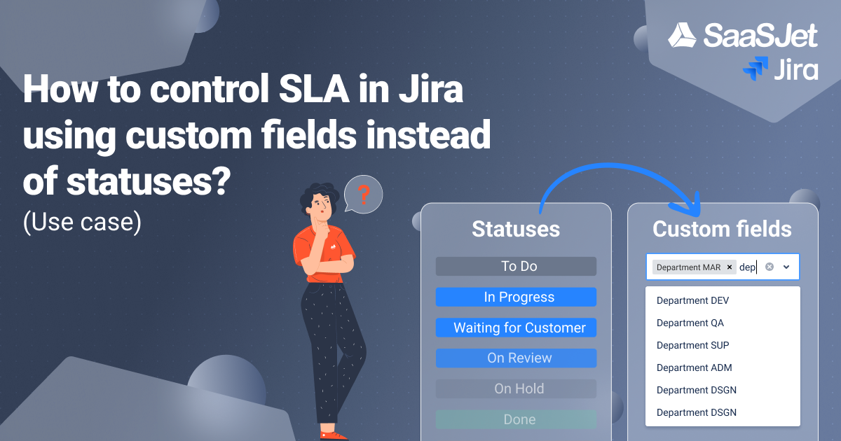 How to control SLA in Jira using custom fields ins... - Atlassian Community