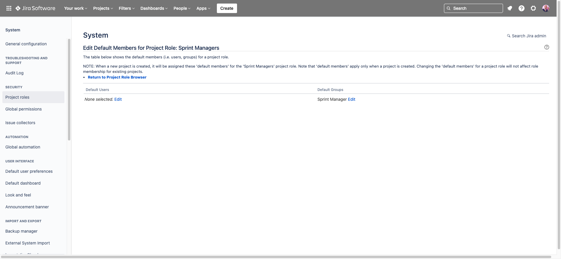 Solved: Using manage sprints permission