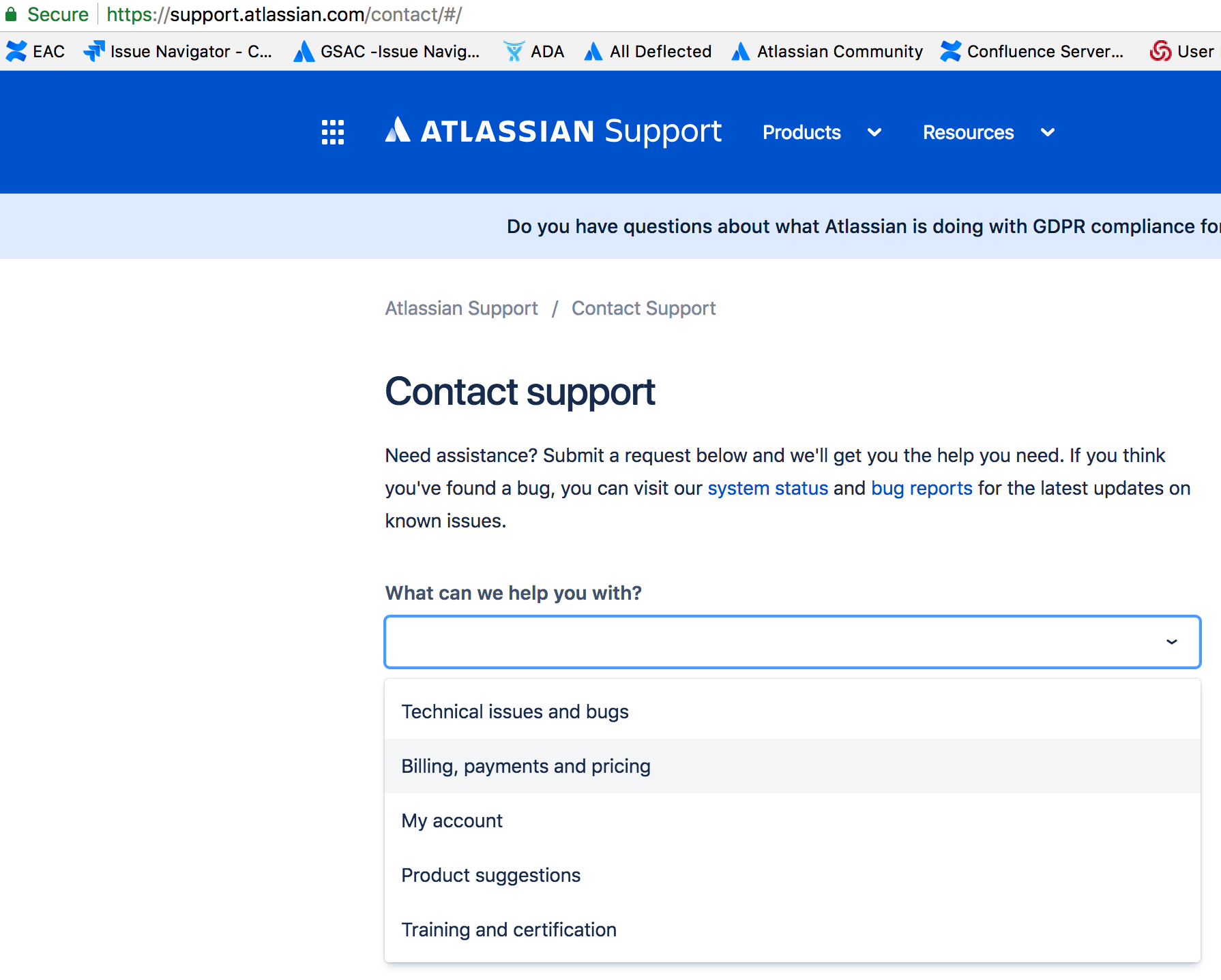 Update Status