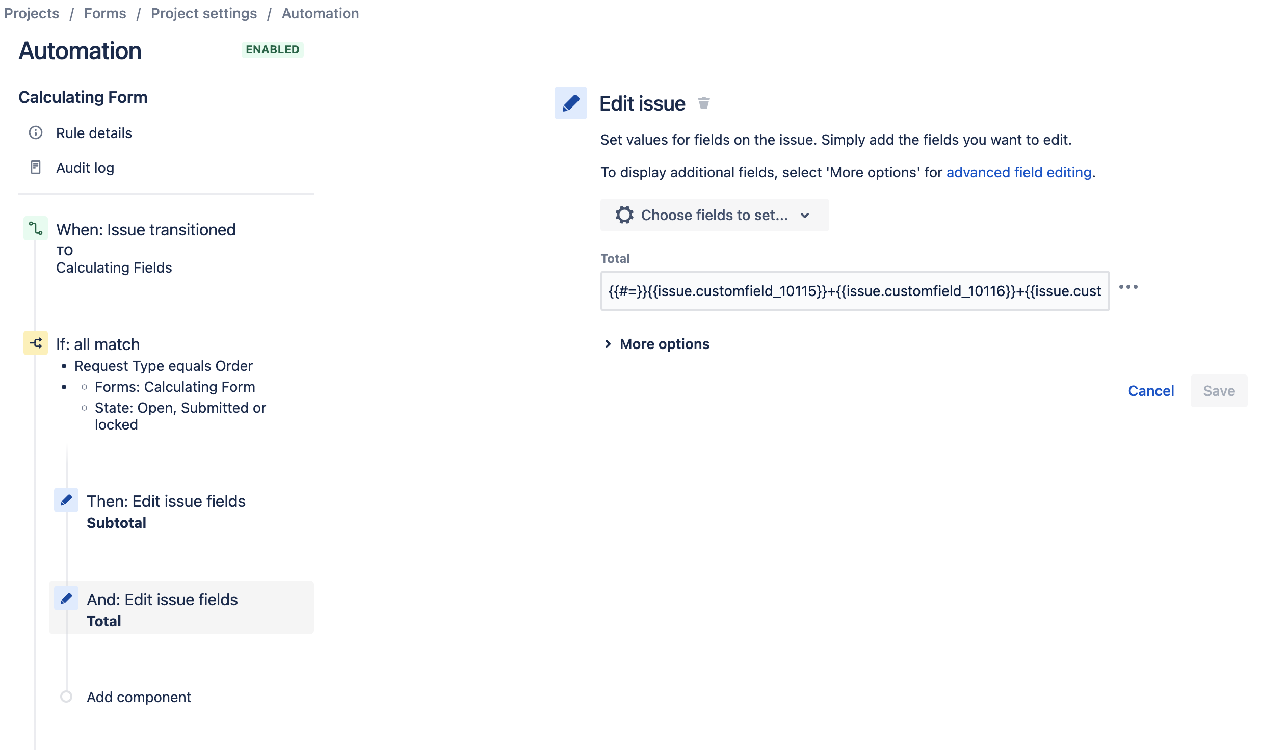 Create a Calculating Form - Atlassian Community