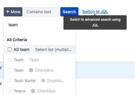Solved: Filter for Board cannot use "Team"