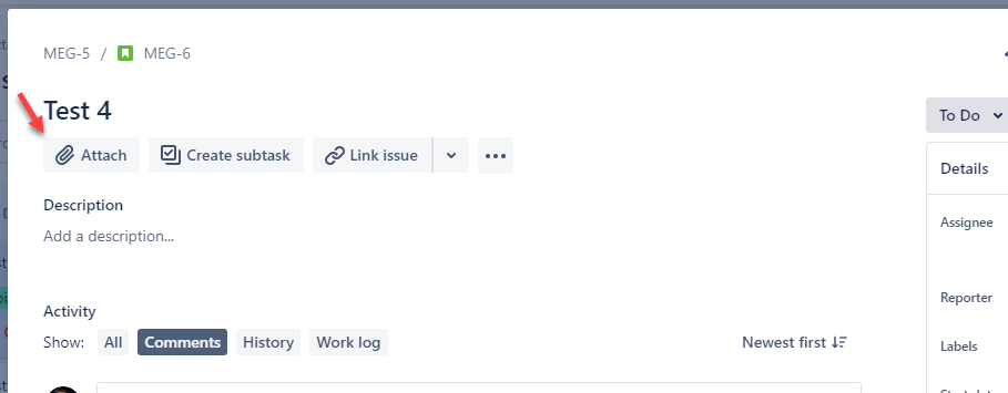 Solved: Add attachment to existing Change request ticket
