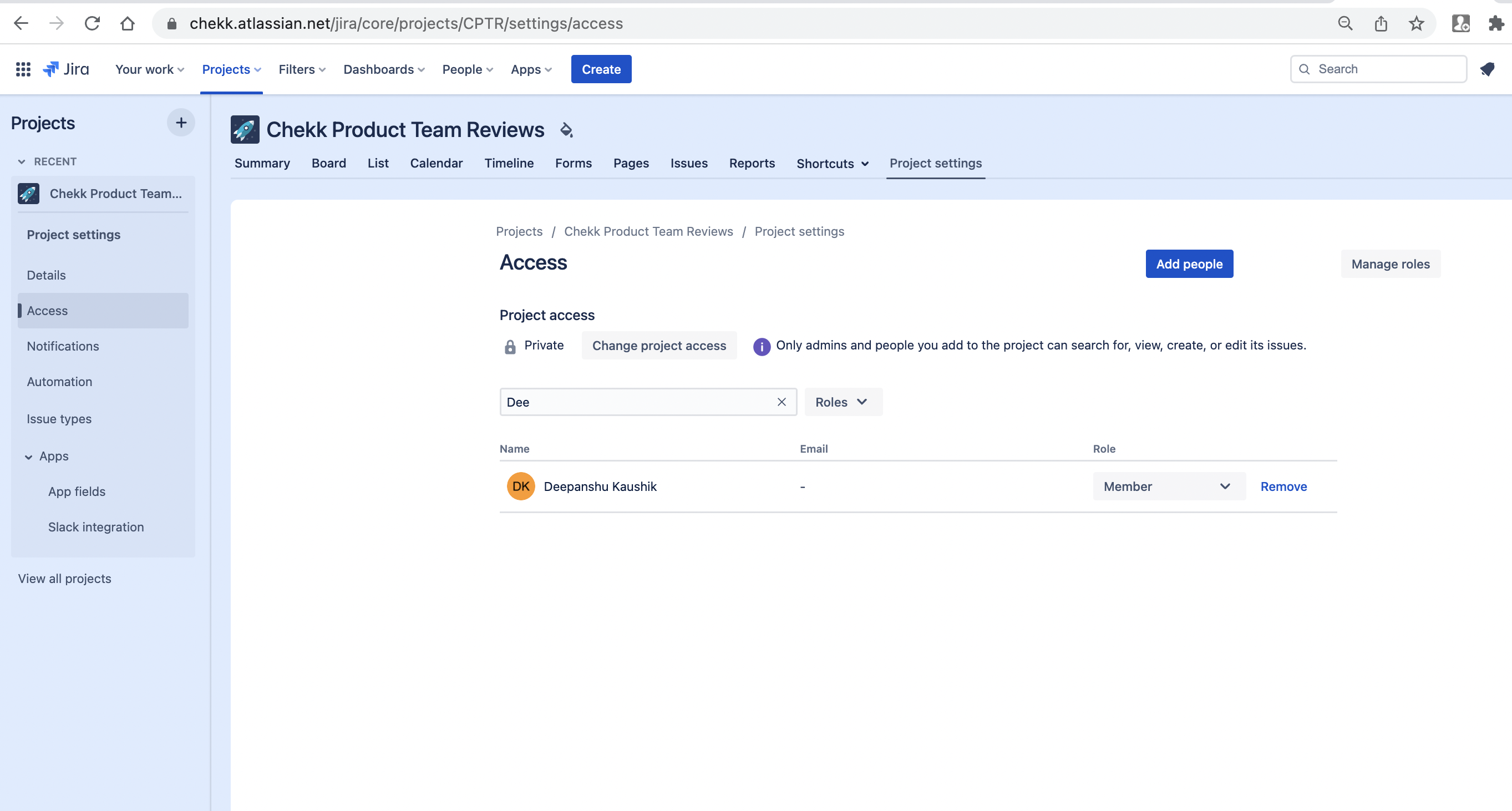 Performance Review Template