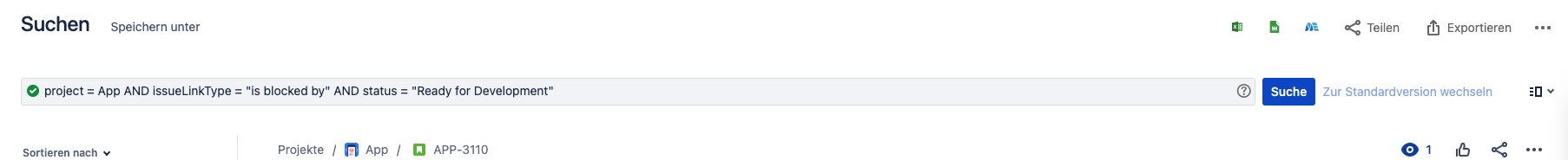 Solved: JQL: Show all issueLinkType != "is blocked by" plu...