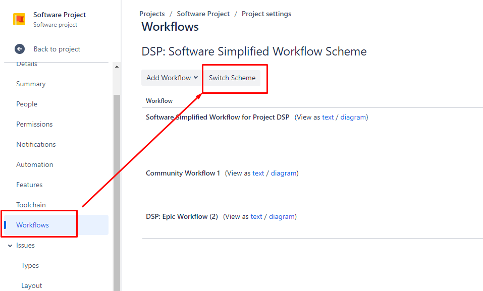 Solved: How to configure a workflow scheme associated with...