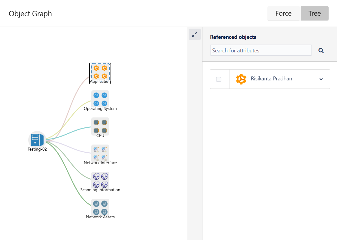 How to automatically expand graph tree view refere...