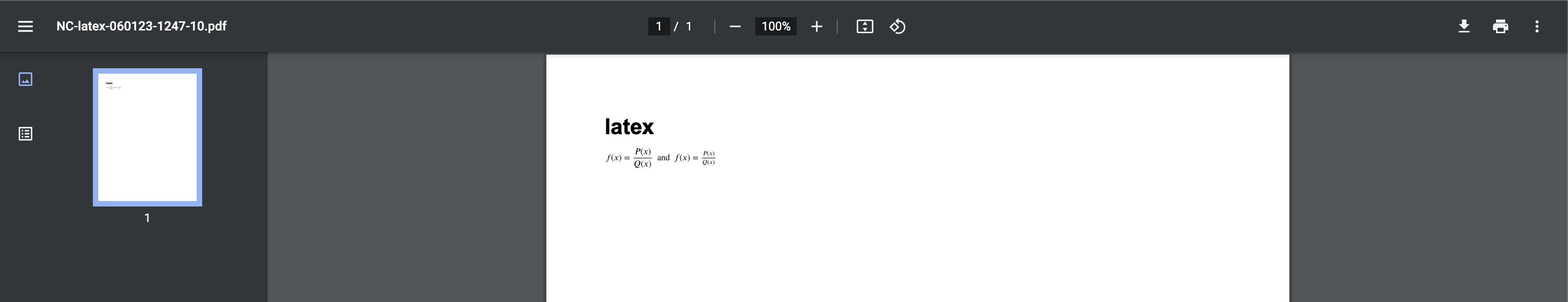 Center captions when exporting to PDF