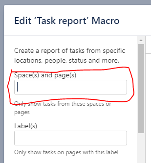 can you create a task report macro that displays a...
