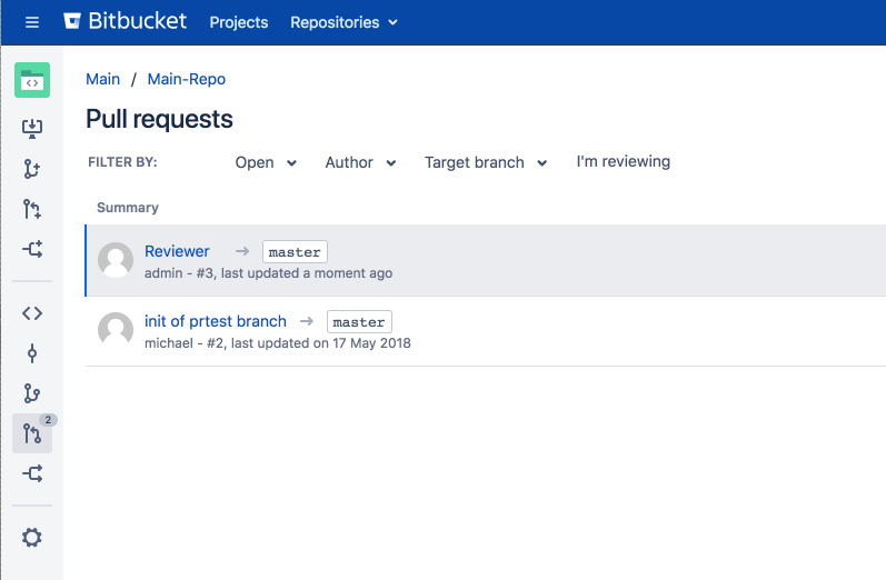 Solved: Is there a way to see all of the open pull request...
