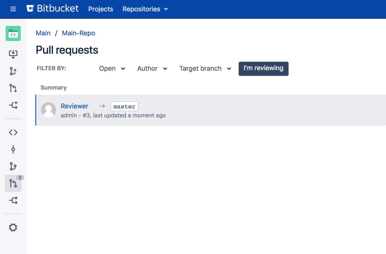 Solved: Is there a way to see all of the open pull request...