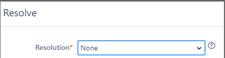 Solved: Default value for the Resolution on workflow trans...
