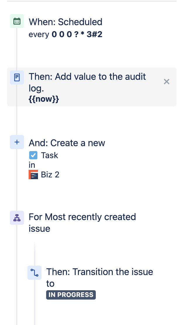 how2 create an automation rule that creates a recu...