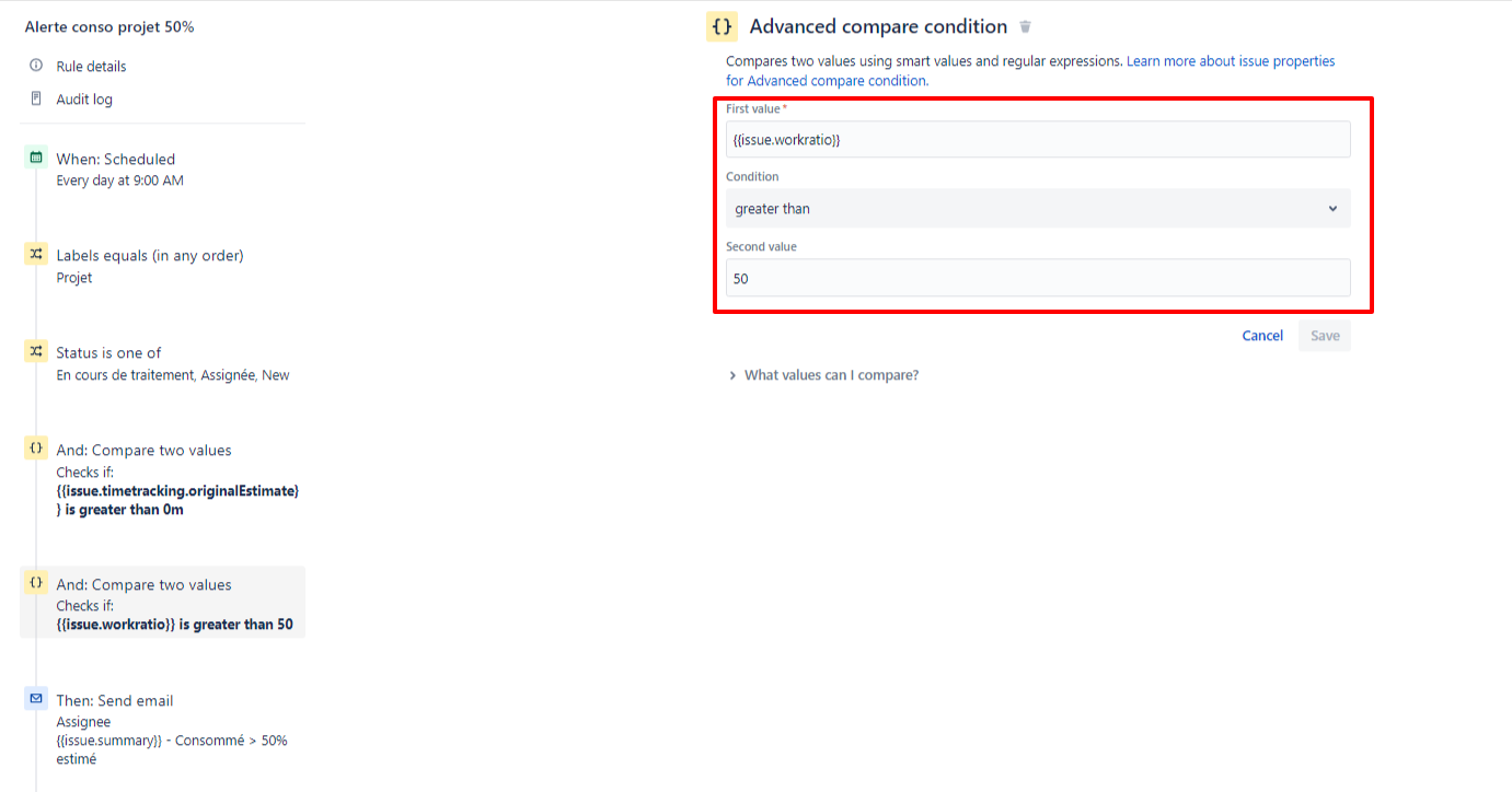Solved: Jira Automation - send an email when time spent is...