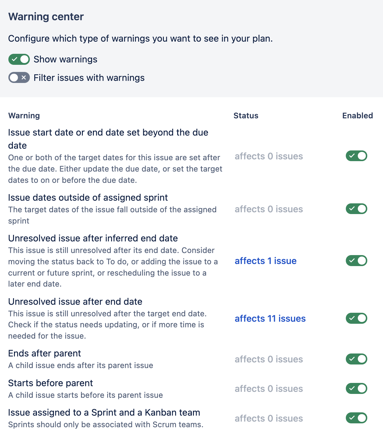 How to highlight a row in JIRA Plans based on colu...