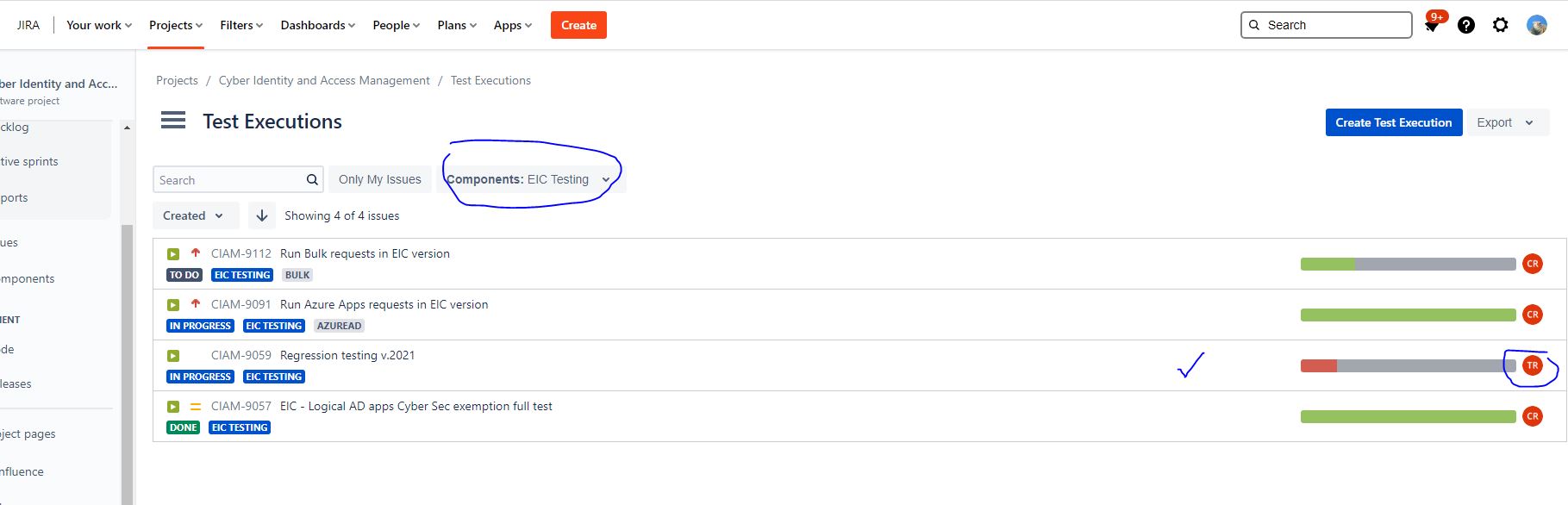 Solved: Testing Board - can I see executions across the pr...