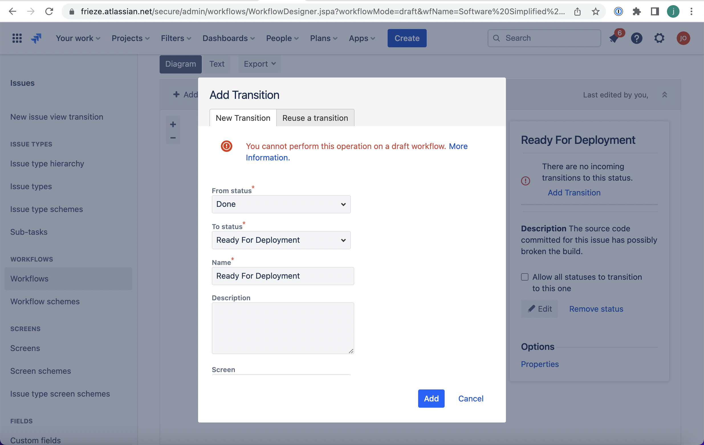 Solved: 'Ready For Deployment' in Jira Solved: 'Ready For Deployment' in Jira