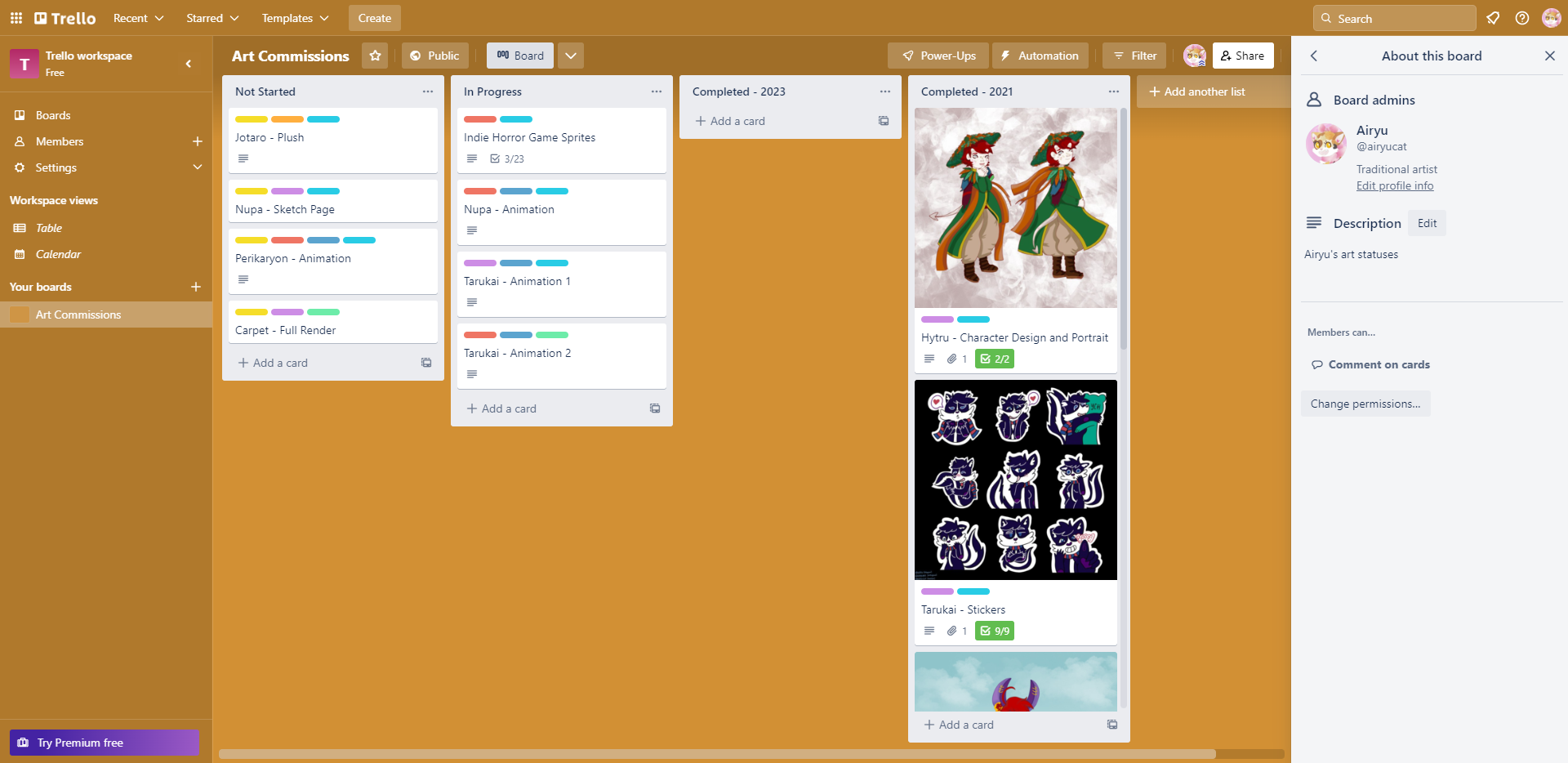 Trello menu not on the right