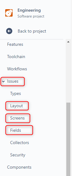Fix version field is not enabled (not visible)