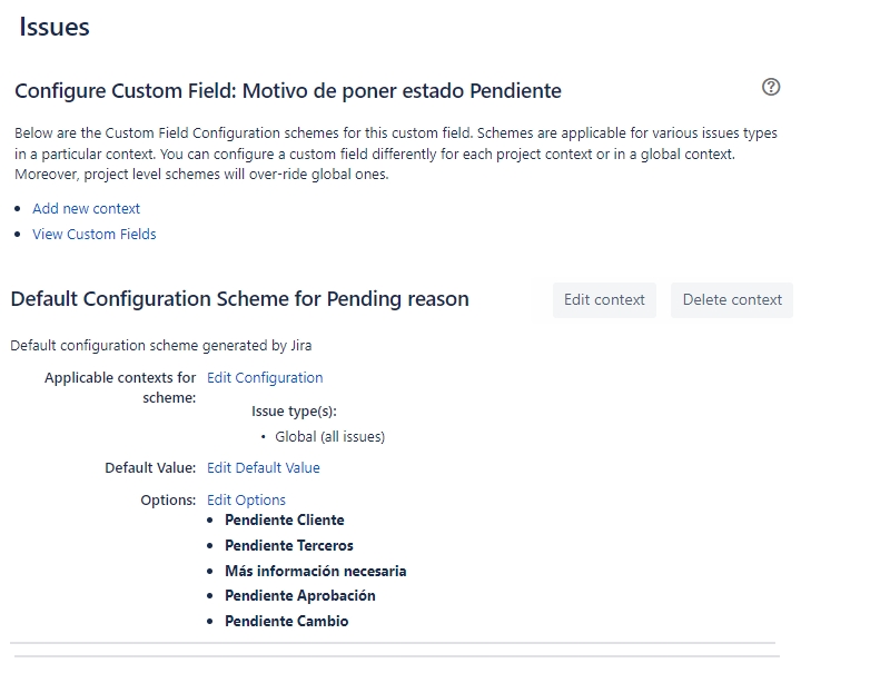 How to make "Pending Reason" mandatory when moving...