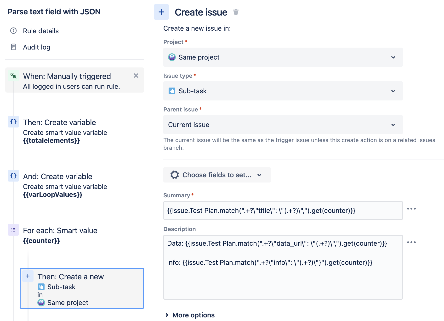 Solved: Parsing a text field with a JSON object