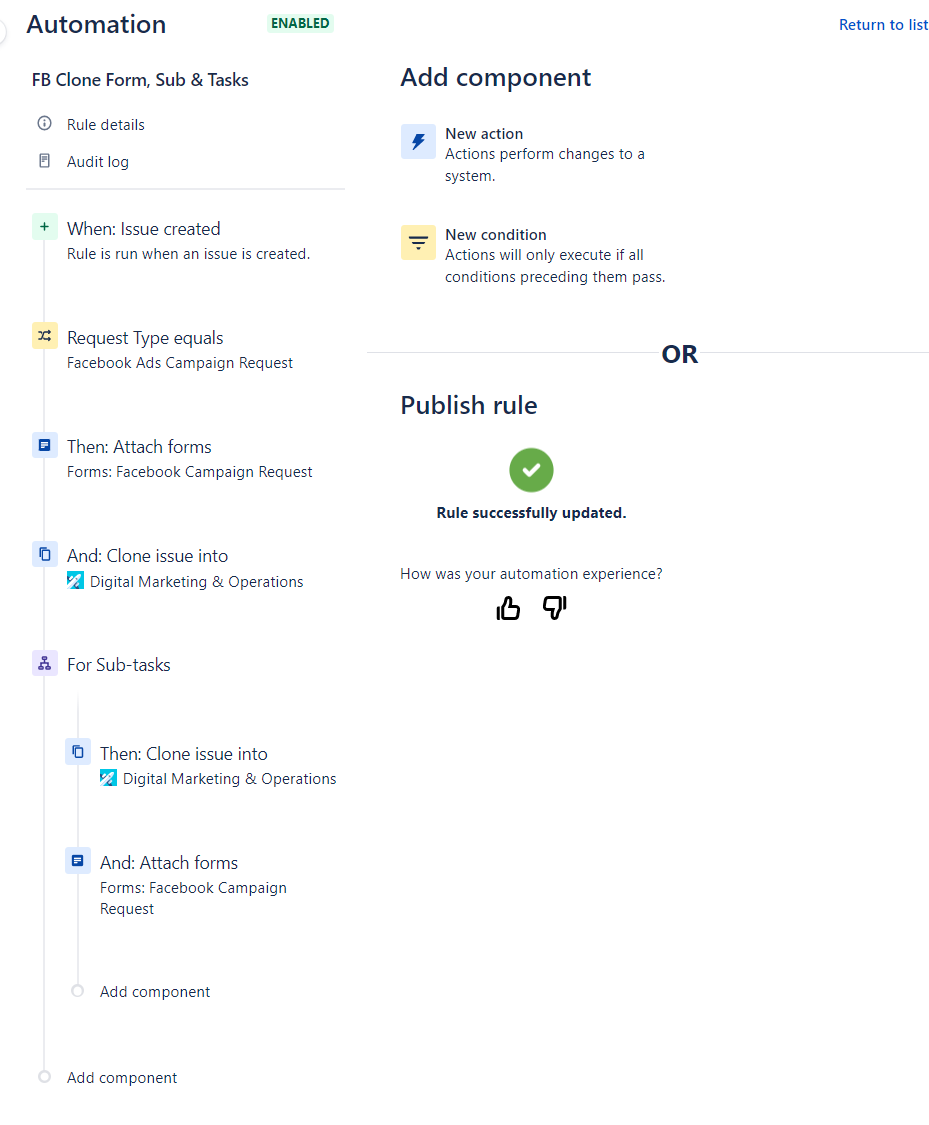 Cloning from JSM to JWM Sub-Tasks are not cloning