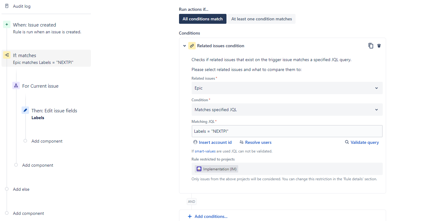 Solved: Automation: Populate specific label from Epic to c...