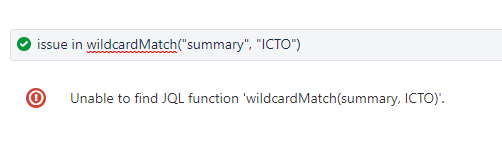 Solved: JQL special character search summary
