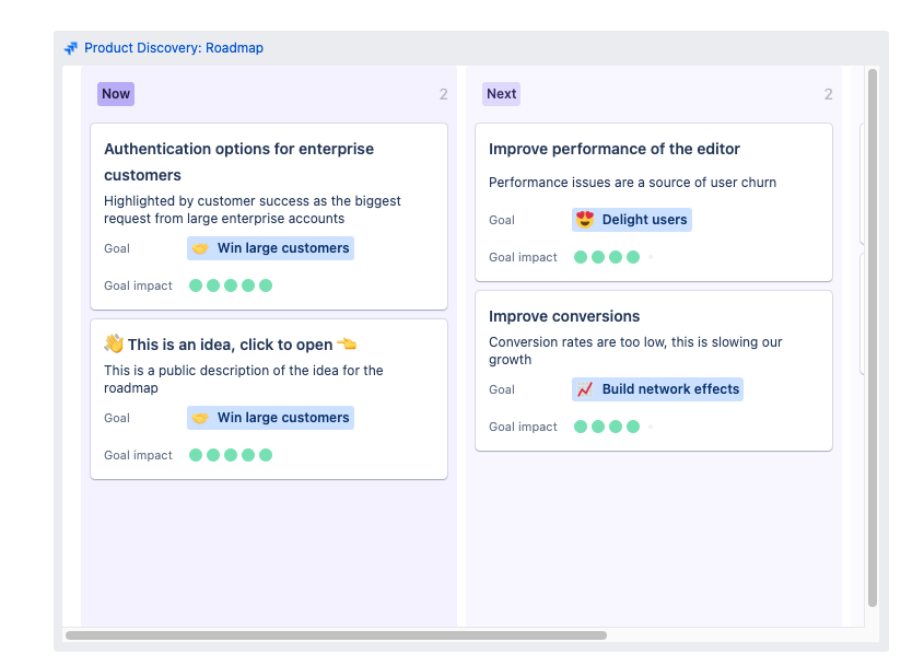 Solved: Can I display a JPD Roadmap view on a Confluence p...