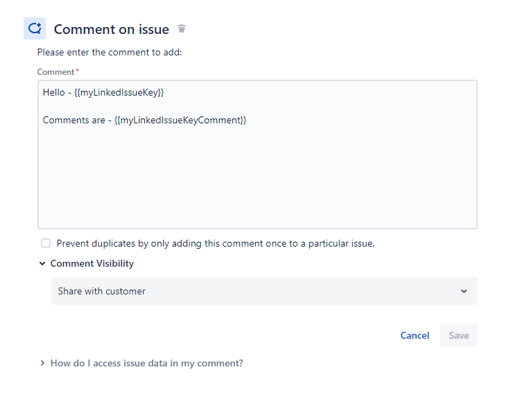 Solved: Smart Value for linked issue URL (Automation) (Clo...
