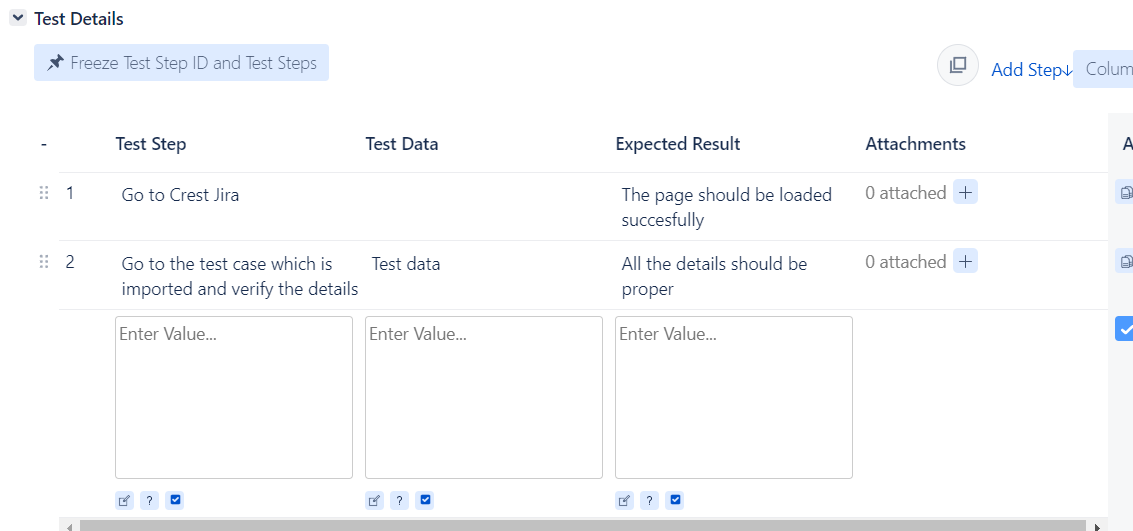 How to find the Test cases which does not have 'Te...