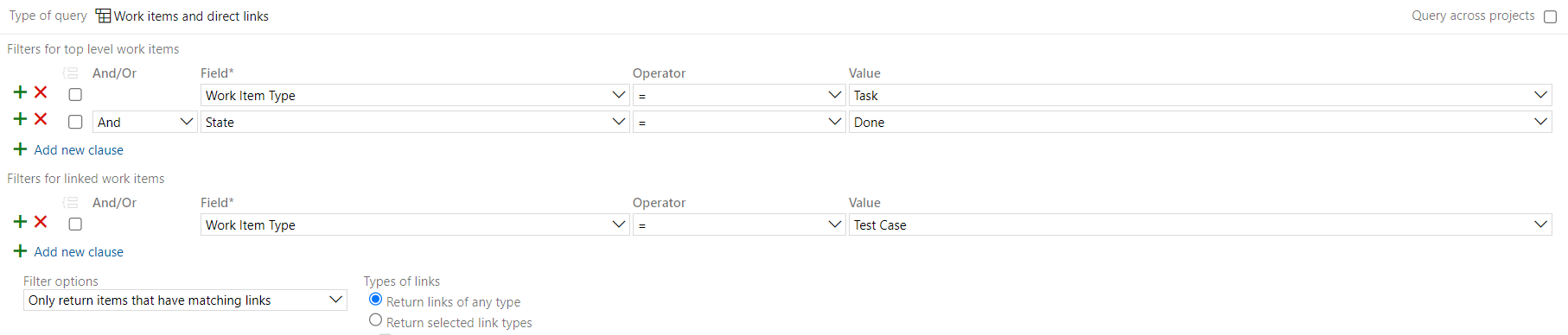Solved: JQL query to show links of any type between two is...