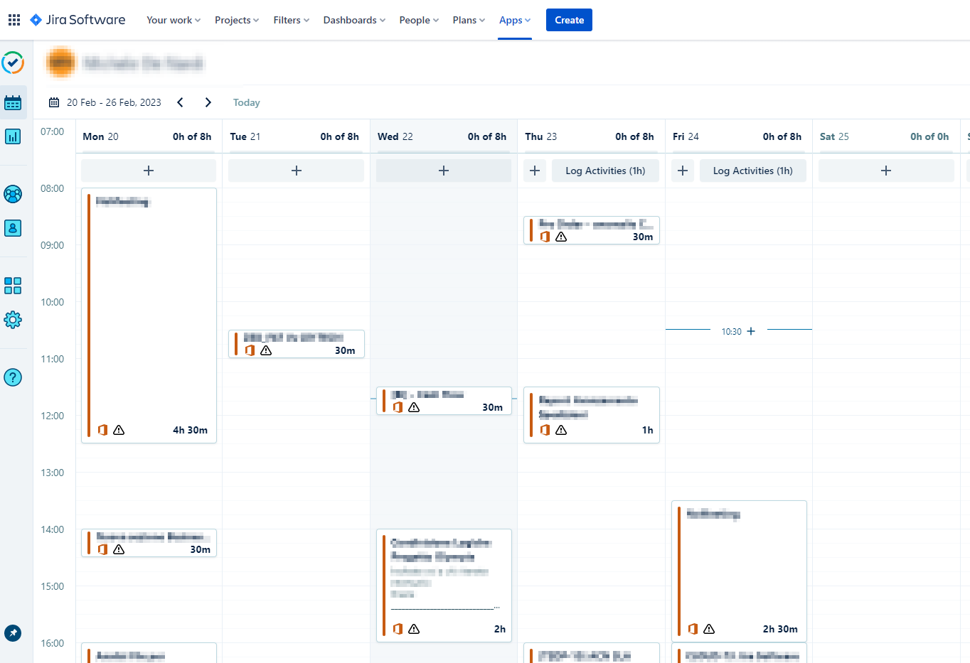 API to get logged time in Tempo App