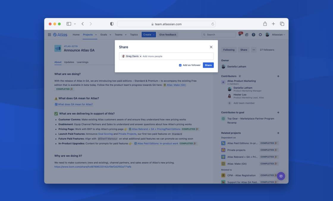 Sharing and chat apps | Atlas community
