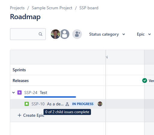 Solved: Is it possible to see Epic --> Story --> Subtask n...
