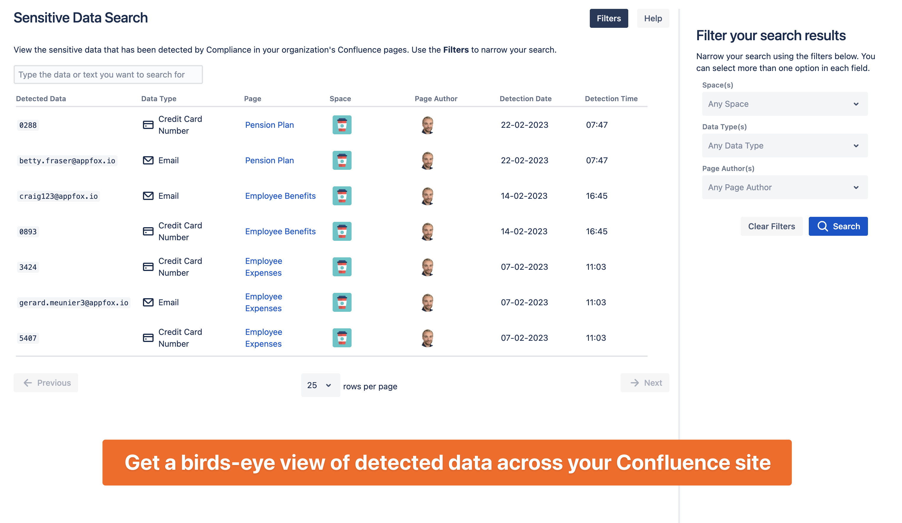 Sensitive data detection has arrived for Confluenc... - Atlassian Community
