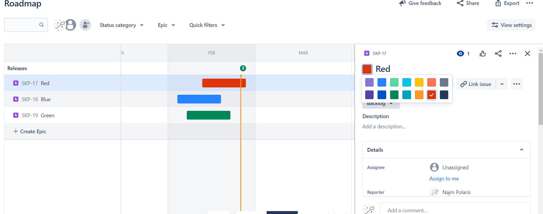 Can you create multiple Epics that are not just pu...