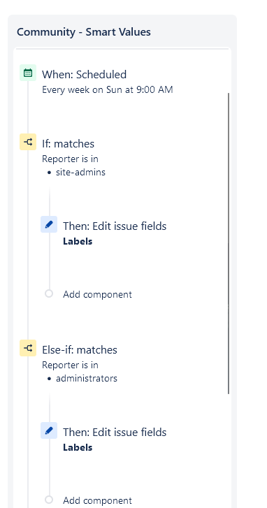 Smart value in Automation