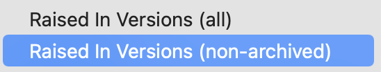 Solved: How to add "Affect Version" in Xaxis dropdown of T...