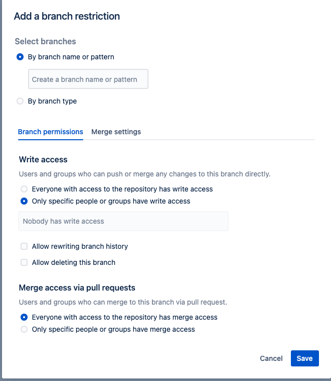 Solved How To Block Push In Bitbucket