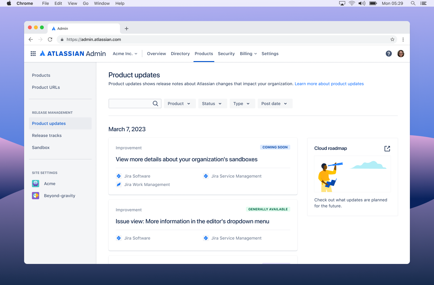 [New] Learn more about Atlassian's new features with Product updates