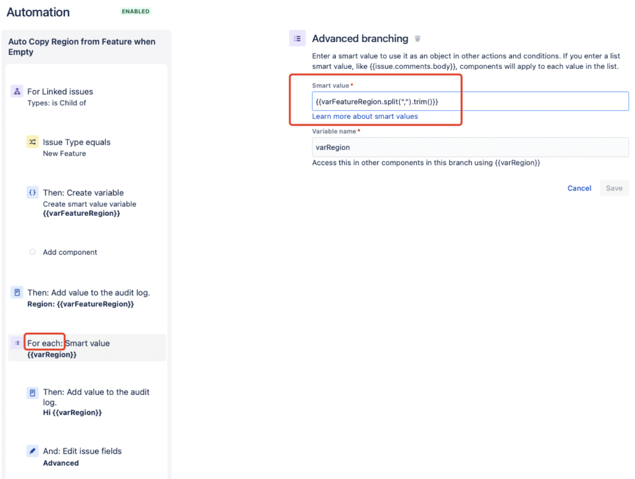 Solved: Copying multi choice custom field value from the l...