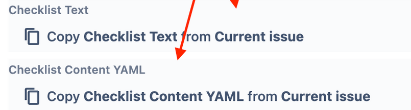 Clone issue checklist using Automation (without ad...