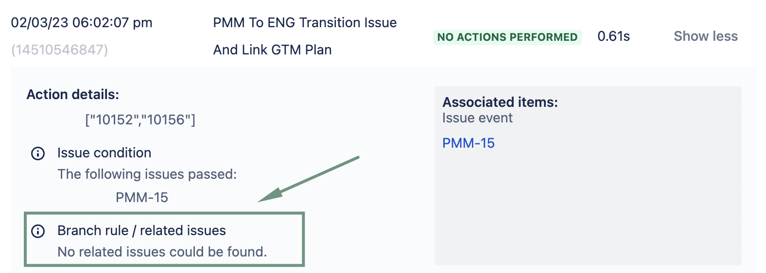 Solved: Branch Rule: Linked Issue Types Cannot Find Linked...
