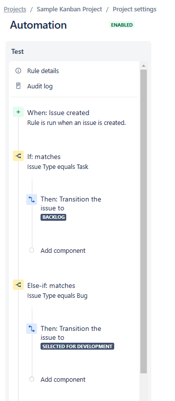Solved: Status availability when creating a task