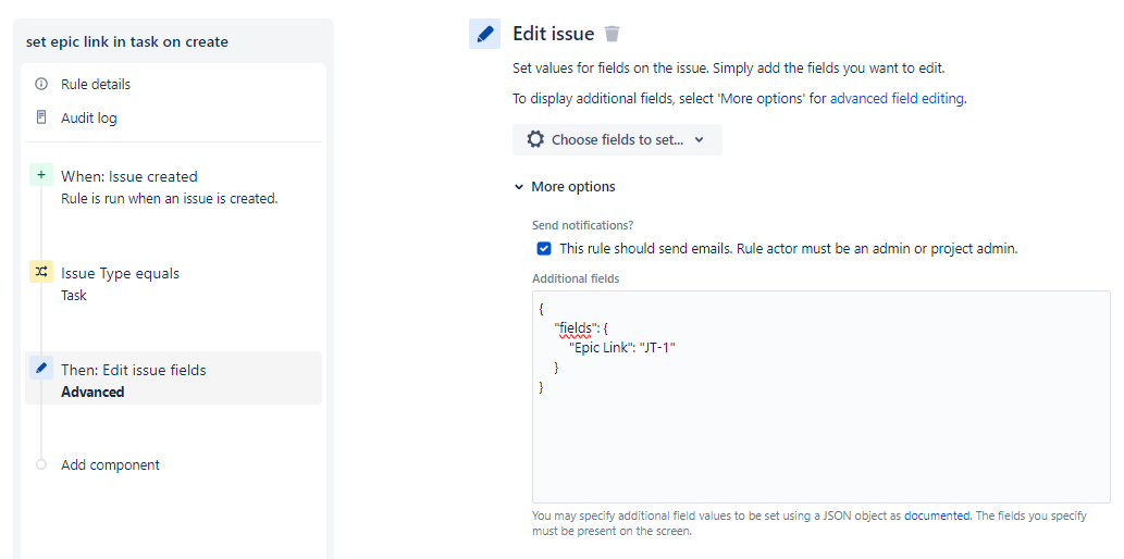 Solved: Link issue to existing EPIC - JIRA Automation Solved: Link issue to existing EPIC - JIRA Automation