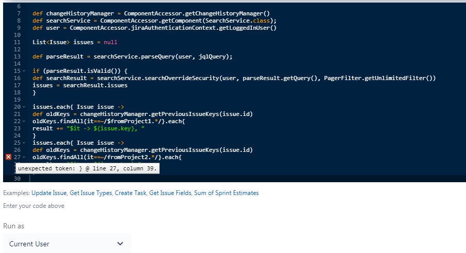 How can i use ScriptRunner for JIRA Cloud to find ...