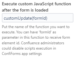How to use data on a ConfiForm to update hidden fi...