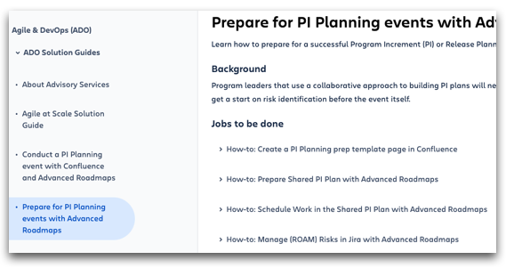 Facilitate PI Planning with Advanced Roadmaps in J... - Atlassian Community
