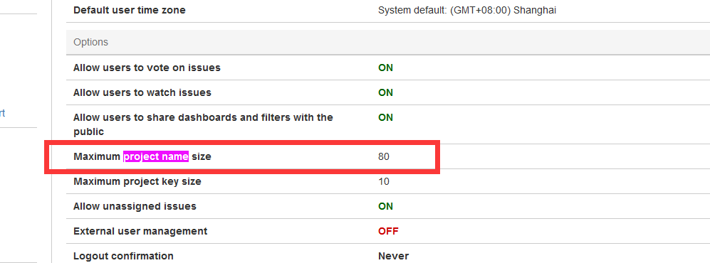What is the characters limit for the Project Name ...